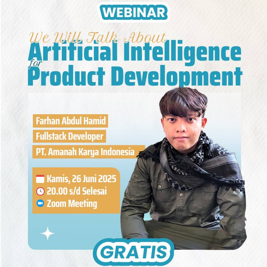 Webinar: Artificial Intelligence for Product Development | amanahacademy